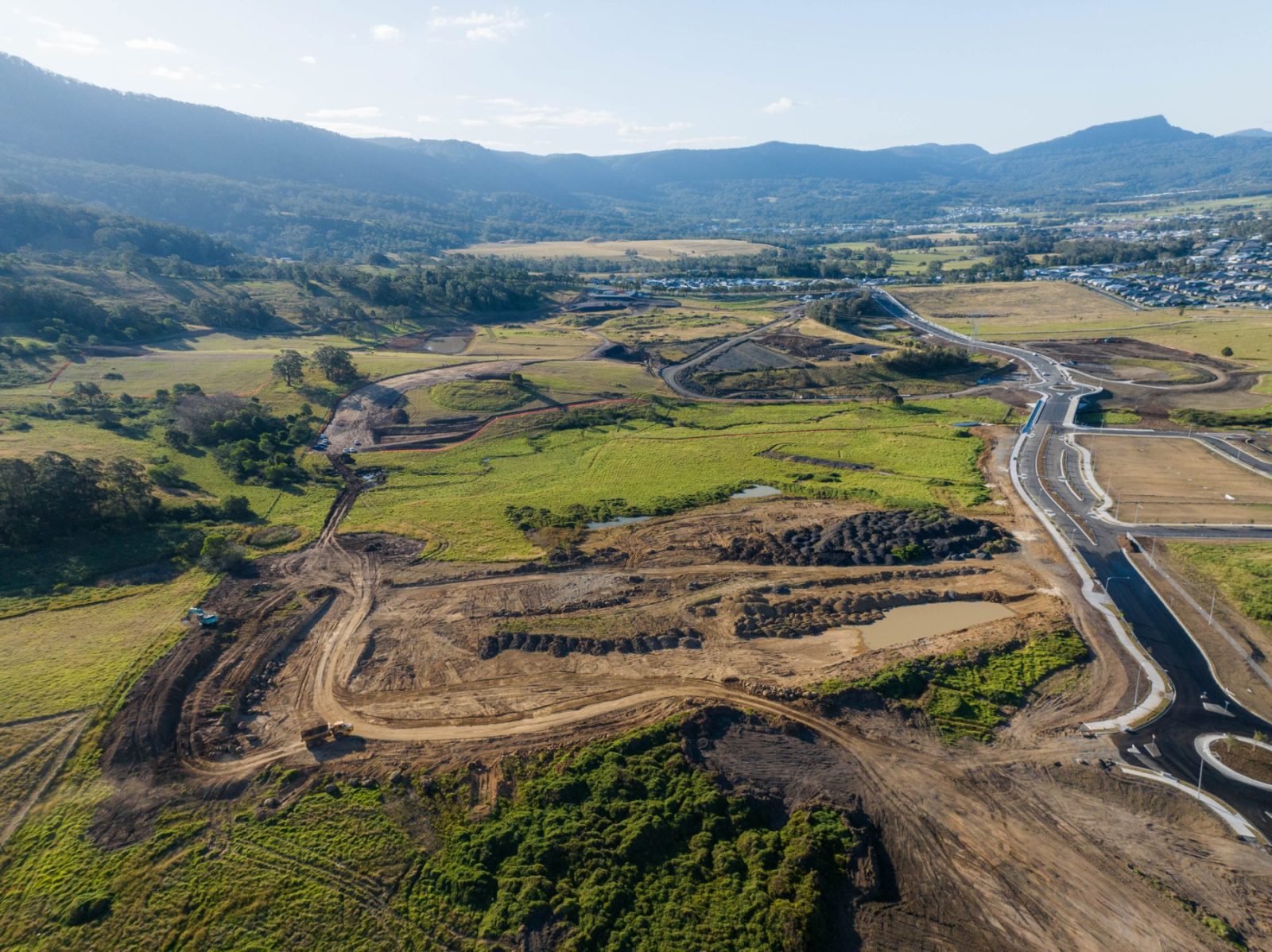 Forest Reach - Largest Bulk Earthworks Residential Project in NSW | WEM